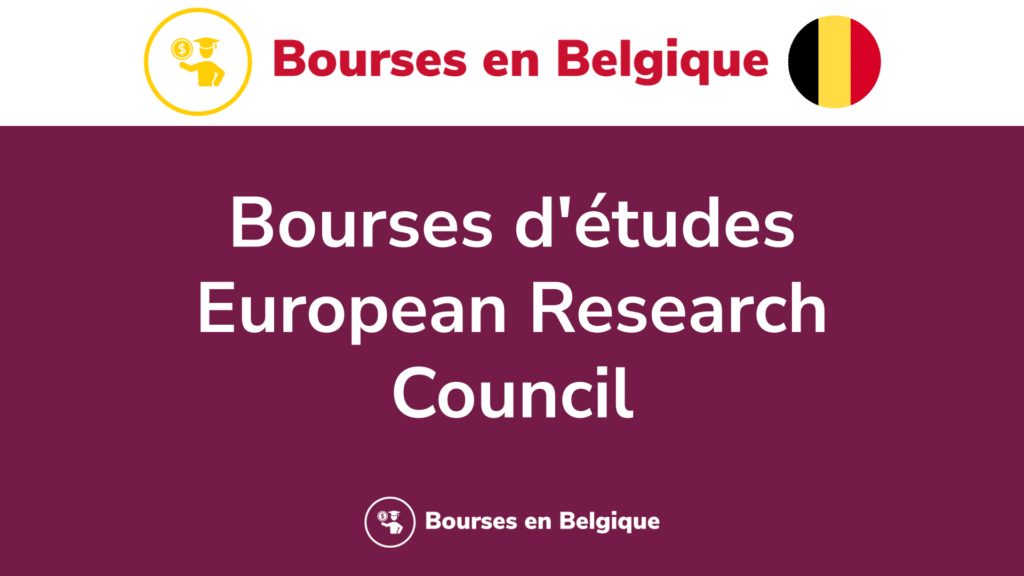 Les 13 bourses d'études European Research Council en 2024
